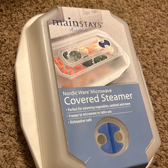 Mainstays | Kitchen | Nwt Mainstays Brand Covered Steamer Excellent ...